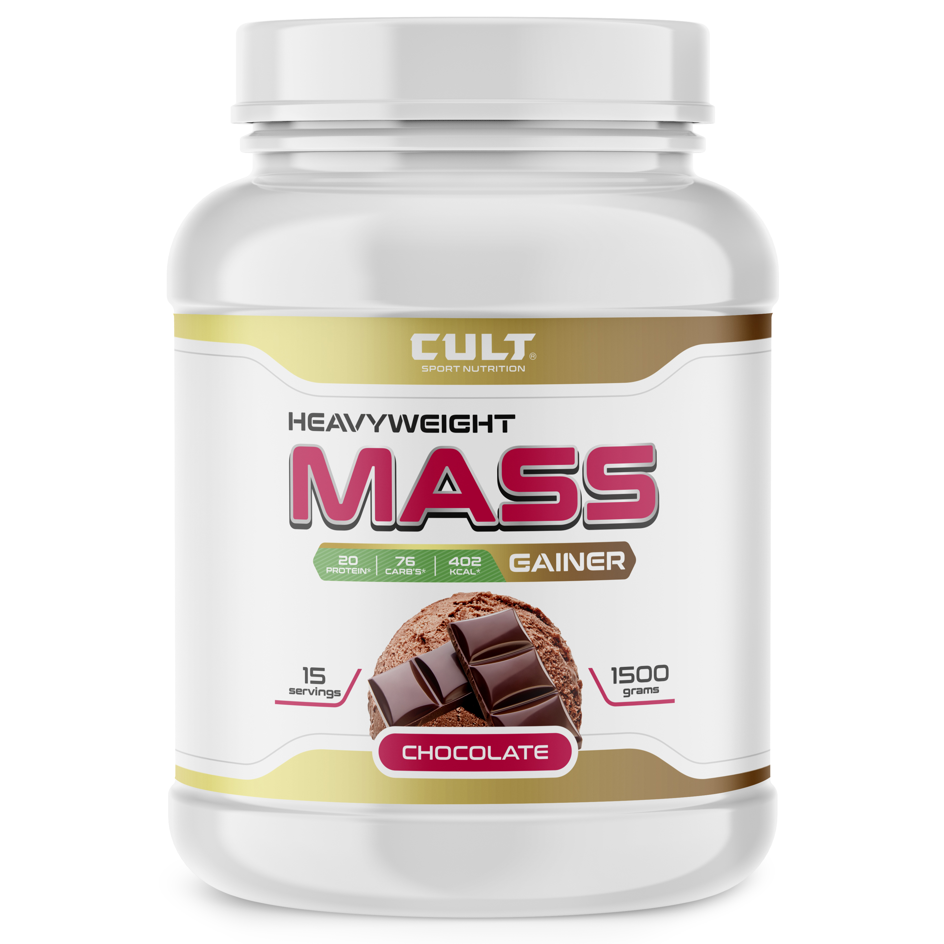Cult 100% Pure Mass Gainer - 1500 грамм, шоколад (15 порций) купить на ...