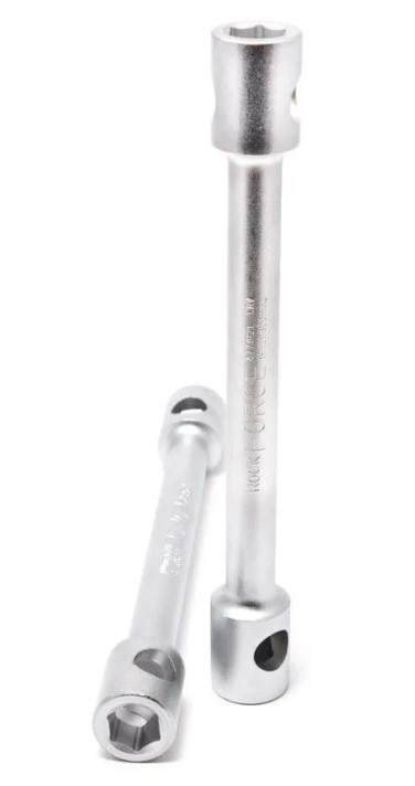Ключ баллонный 27х30мм ROCKFORCE RF-6772730 двусторонний усиленный L-400мм купить на OZON по ...