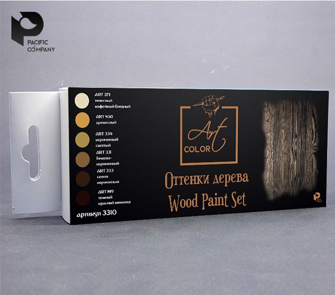 Набор красок Pacific88 - Art color wood paint set купить на OZON по ...