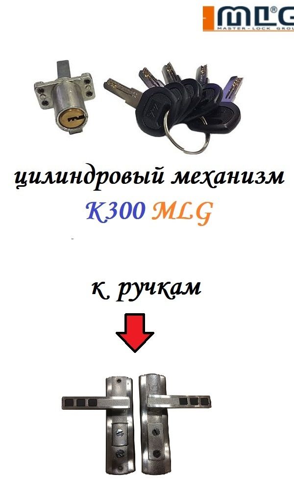 Цилиндр Master Lock MLG K300 (для ML300), 5 ключей купить на OZON по ...