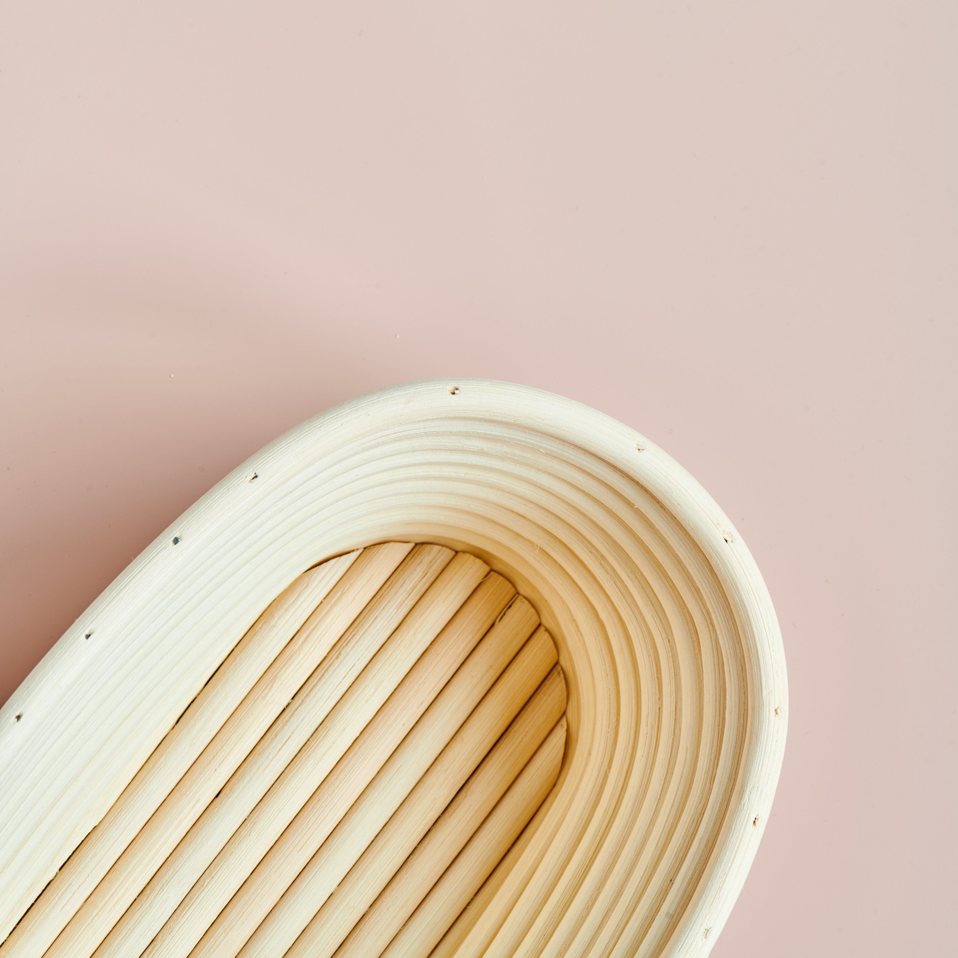 Расстоечная корзина для теста Овал 21х13,5х8 см без чехла. Корзина для ...