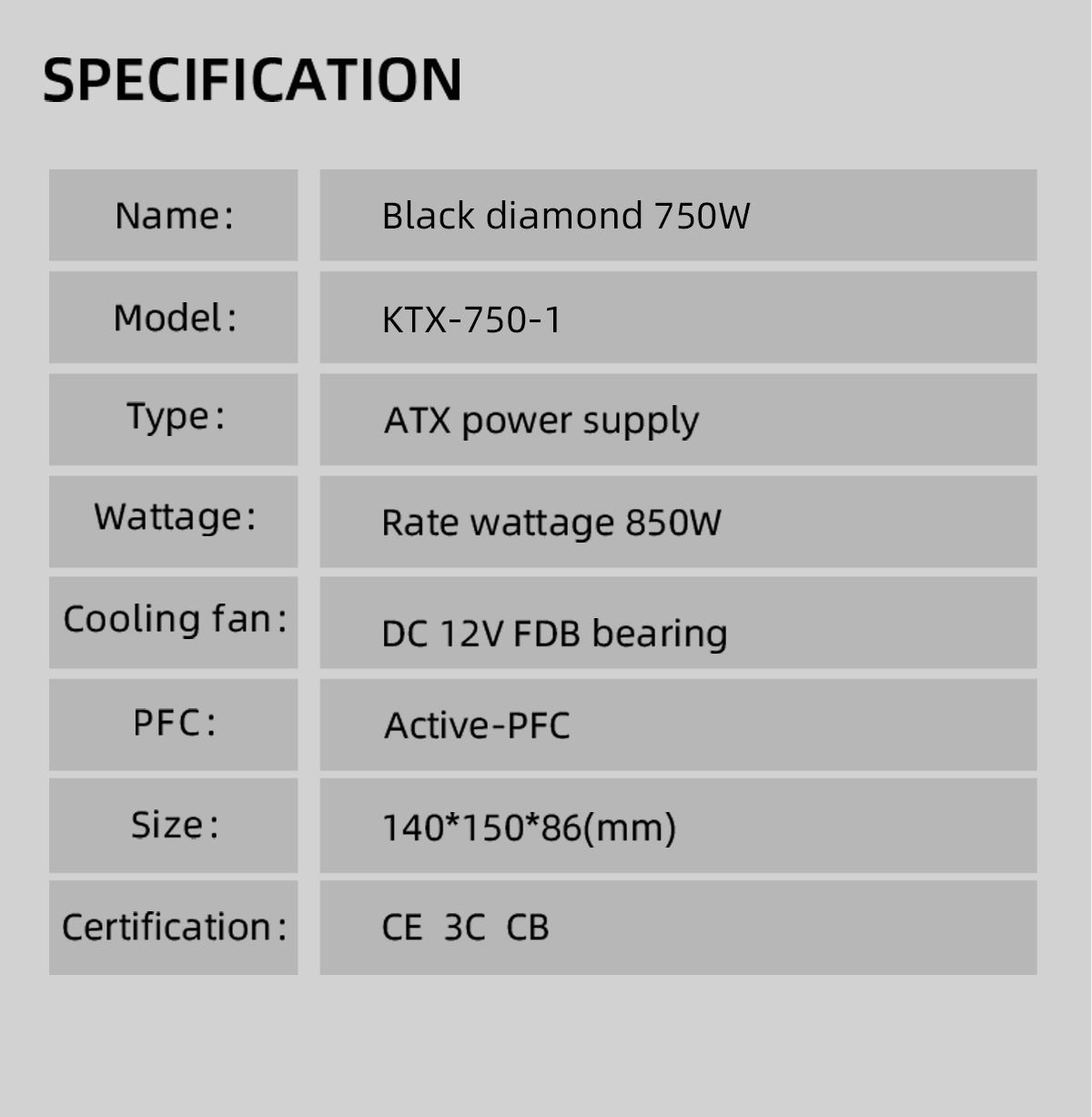 SAMA Блок питания компьютера Diamond 750W, 750 Вт (Diamond 750W ...