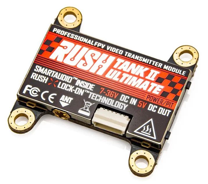 Видеопередатчик RUSH TANK II ULTIMATE 5,8 ГГц со SmartAudio купить на ...