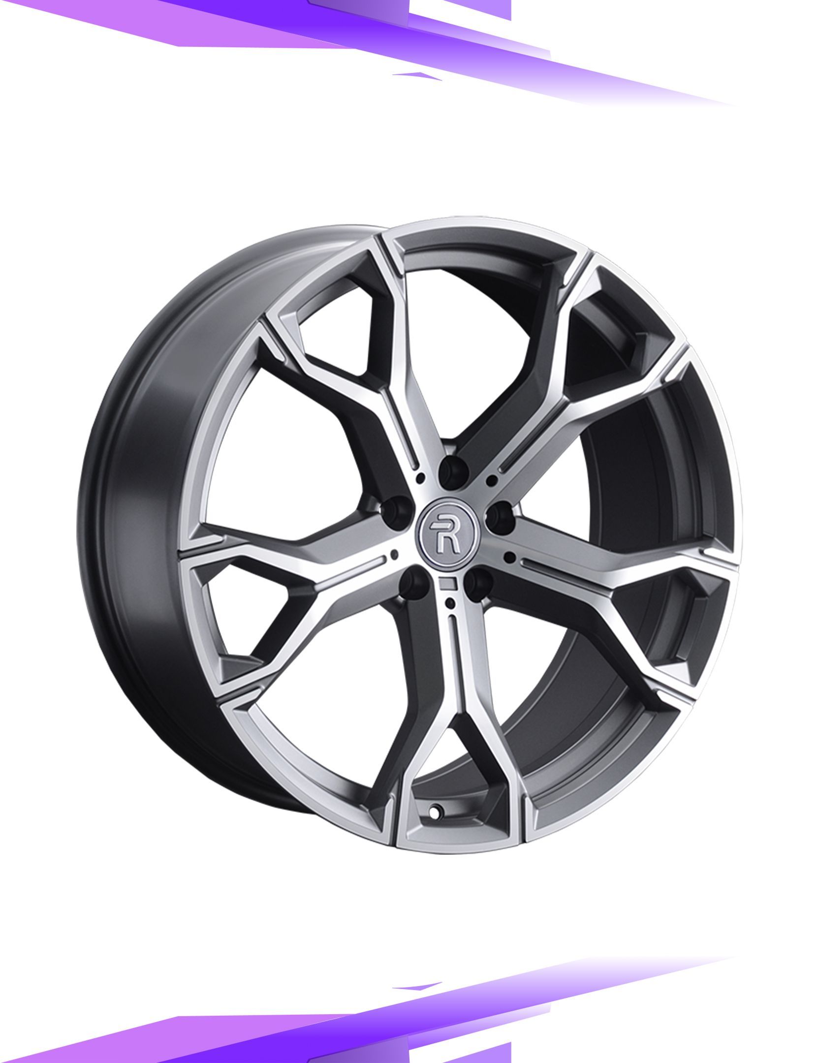 Колесный диск Replay 22x9.5" PCD5x112 ET37 D66.6 Литой S082905 купить c ...