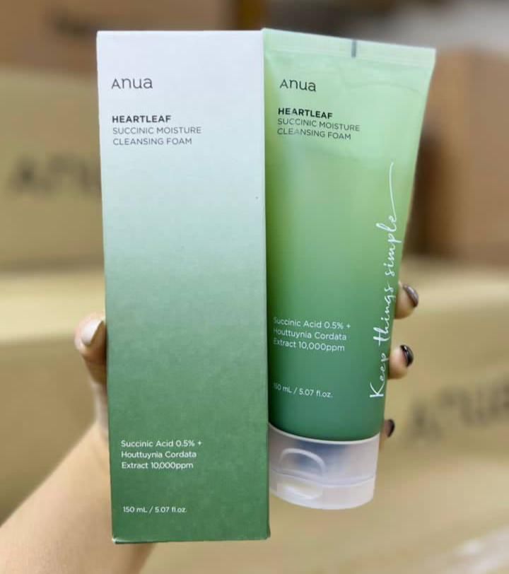 Anua / Корейская пенка для глубокого очищения Heartleaf Quercetinol ...