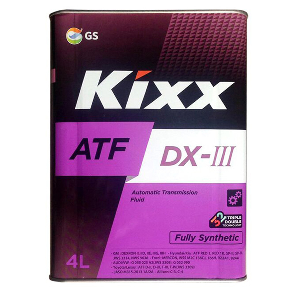 Масло трансмиссионное Kixx ATF DX-III 4л. - купить по выгодной цене в ...