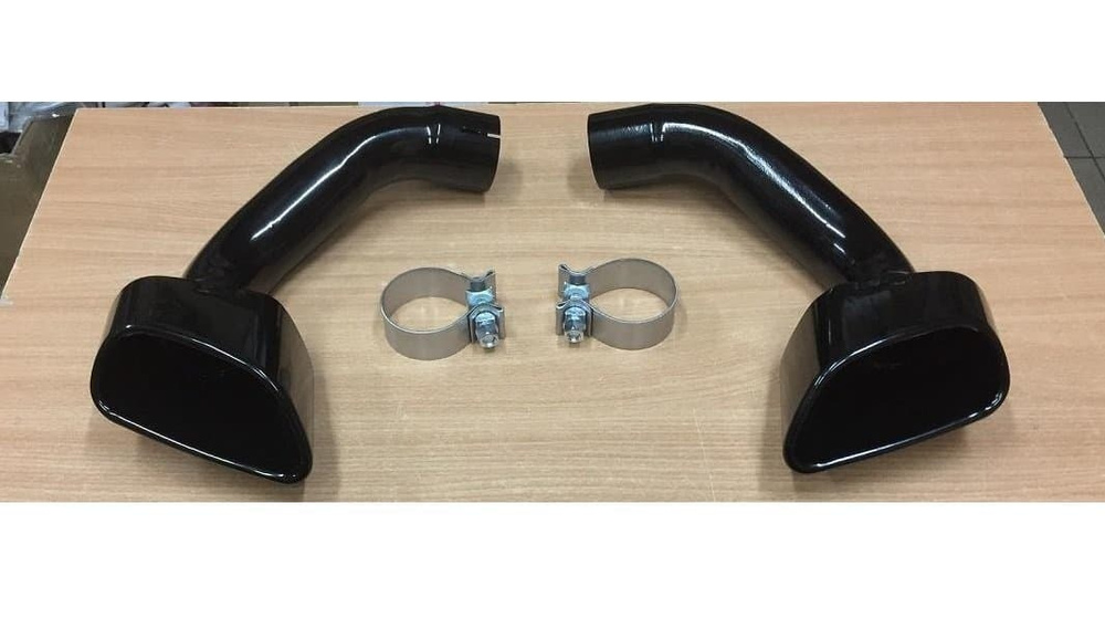 Насадки на глушители для BMW X5 E70 черные - купить по низкой цене в ...