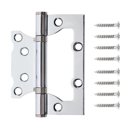 Петля накладная Code Deco 100*75*2,5-B2-CR ( в комплекте 2 штуки ) купить по низкой цене с ...