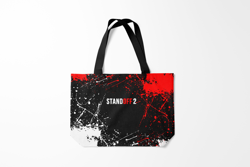 Сумка-шоппер / 46х35 см / Геймерам / Standoff 2 СТАНДОФФ - купить с ...