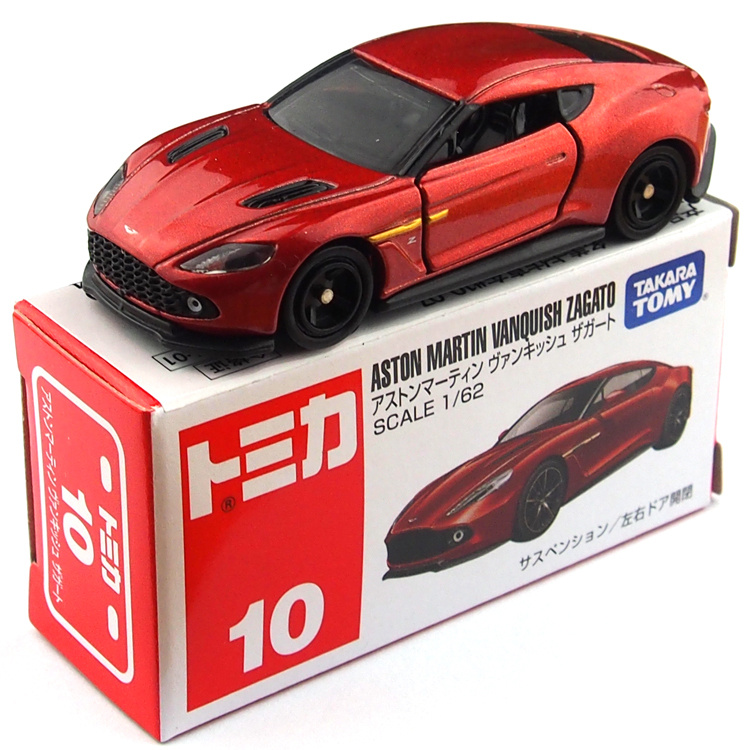Машинка TAKARA TOMY TOMICA NO.10 ASTON MARTIN VANQUISH ZAGATO - купить ...