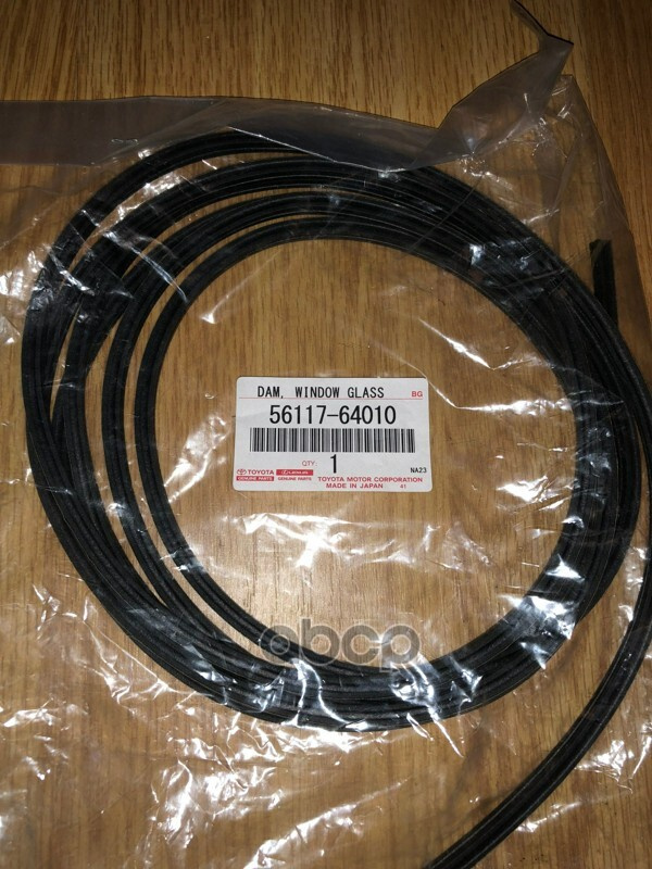 Уплотнитель Лобового Стекла/Dam. Window TOYOTA арт. 5611764010 купить ...