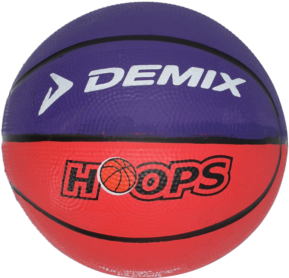 Мяч баскетбольный Demix s.1, 1 размер, синий, красный купить по ...