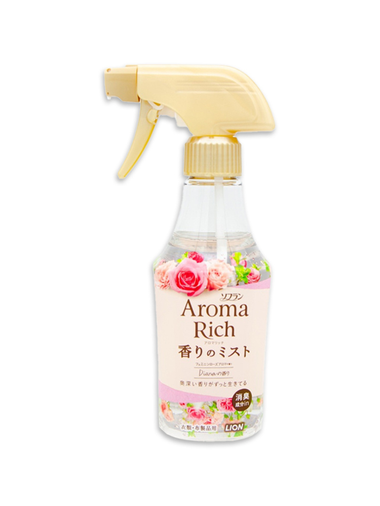 Lion Diana Aroma Rich Кондиционер спрей для белья, ароматом роз, 280мл ...