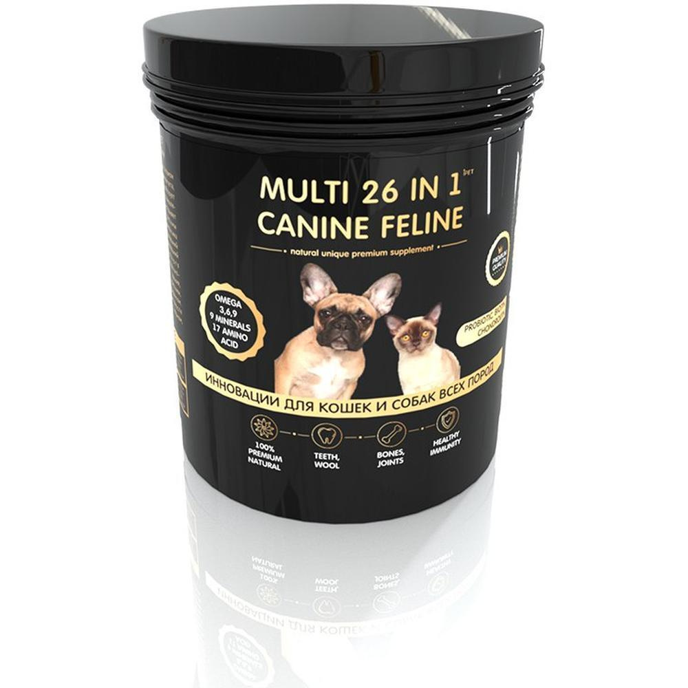 Витаминная кормовая добавка для кошек и собак iPet Multi 26 in 1 Canine ...