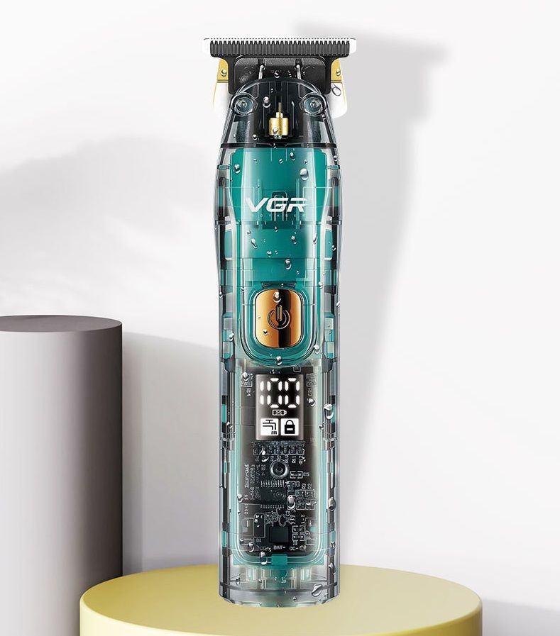 VGR Триммер для бороды и усов V-965, кол-во насадок 4 купить на OZON по низкой цене (2134236752)