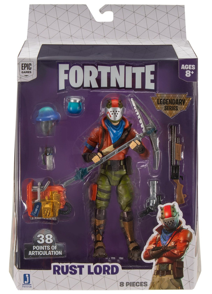 Fortnite - Фигурка LS Rust Lord с аксессуарами купить на OZON по низкой ...