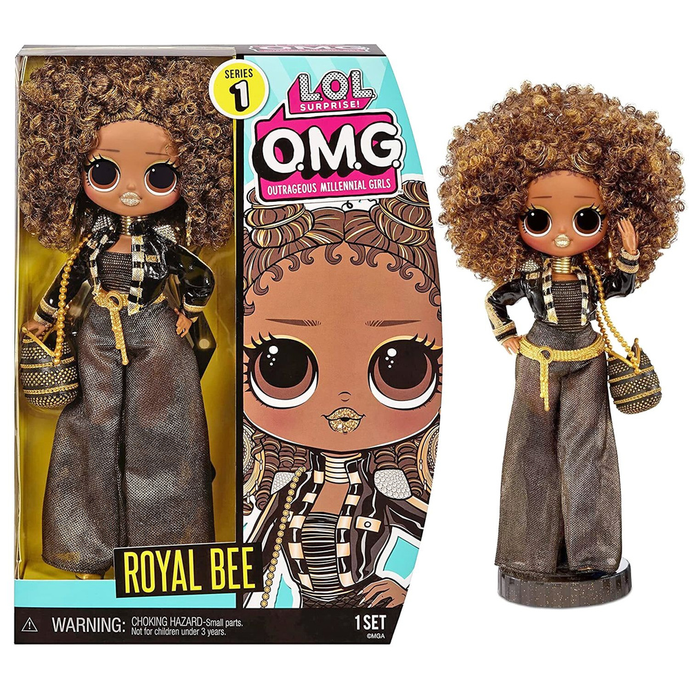 Кукла LOL Surprise OMG Royal Bee Мода - купить с доставкой по выгодным ...
