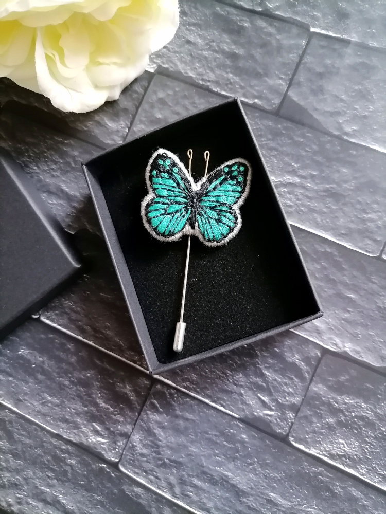 Брошь-игла "Бабочка" - купить с доставкой по выгодным ценам в интернет ...