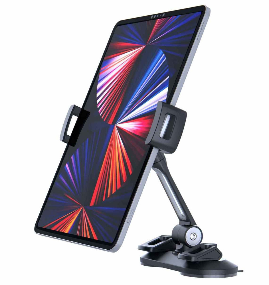 Держатель для планшета и телефона Arroys Dash-LD1 черный с креплением на присоску купить на OZON ...