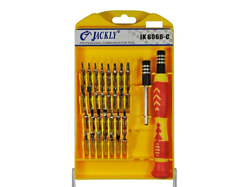 Профессиональный набор инструментов отверток Jakemy Jackly JK-6066C 32 ...