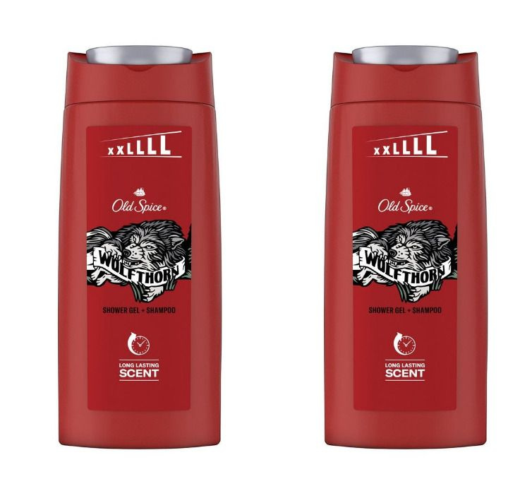 Old Spice Гель для душа Wolfthorn, 675 мл, 2 шт - купить с доставкой по ...