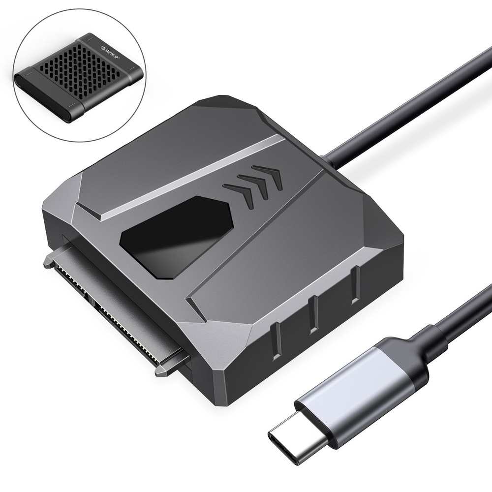 Адаптер SATA ORICO UTS2-3CB Порт SATA, USB-C, HDD Protect Box, 2,5 ...