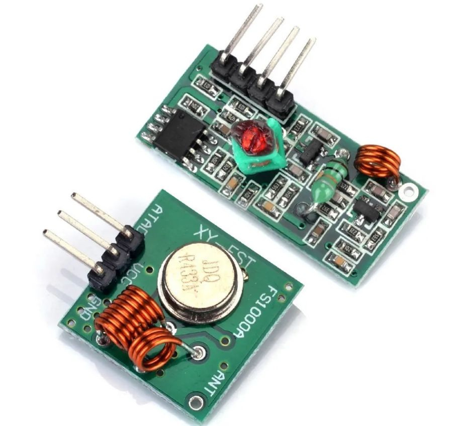 Модуль RF 433МГц приемника и передатчика для Arduino - купить с доставкой по выгодным ценам в ...