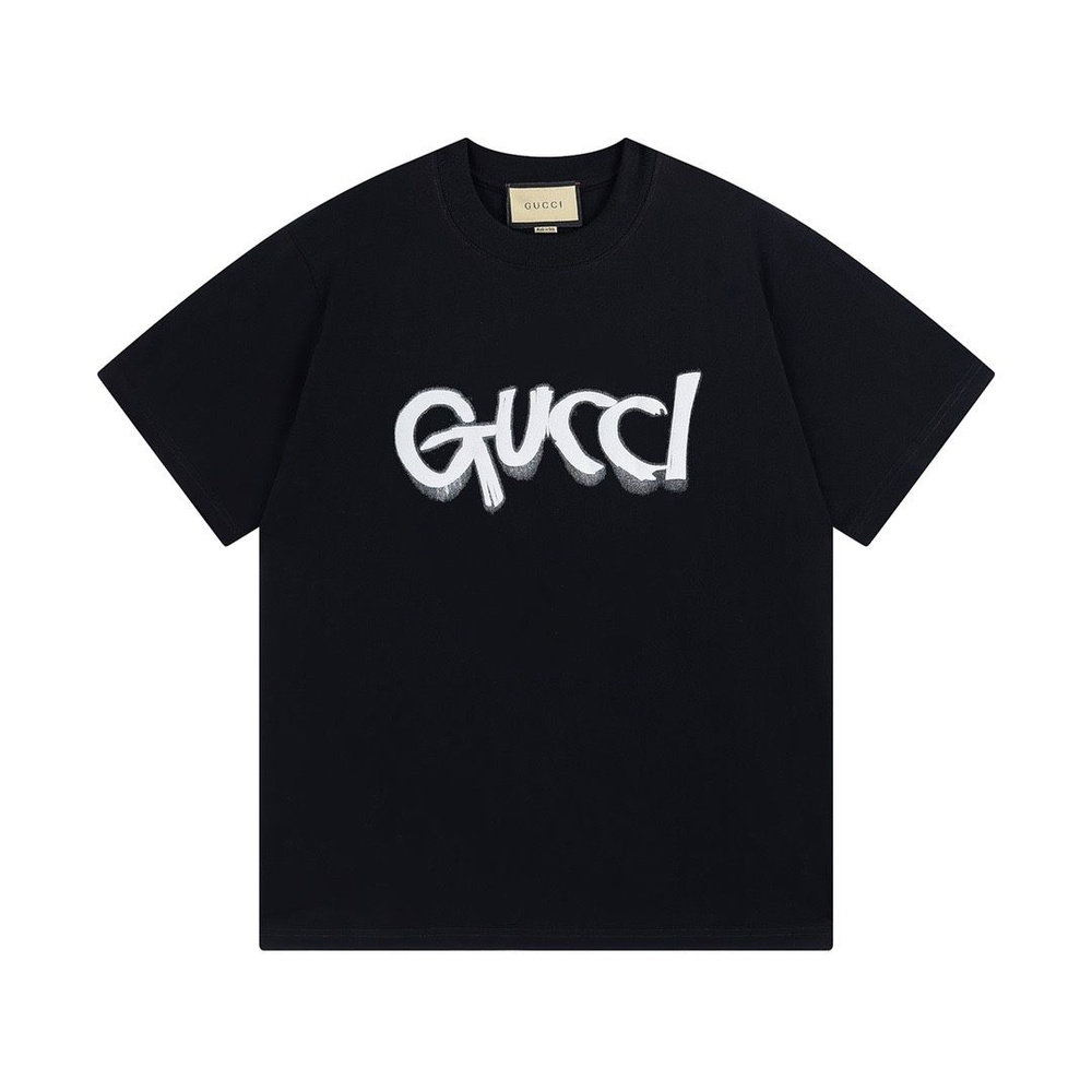 Футболка Gucci, размер 52, цвет белый, черный - купить по выгодной цене ...