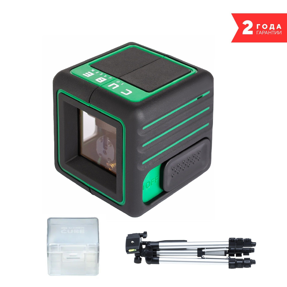 Лазерный уровень ADA CUBE 3D GREEN Professional Edition купить на OZON по низкой цене (721313822)