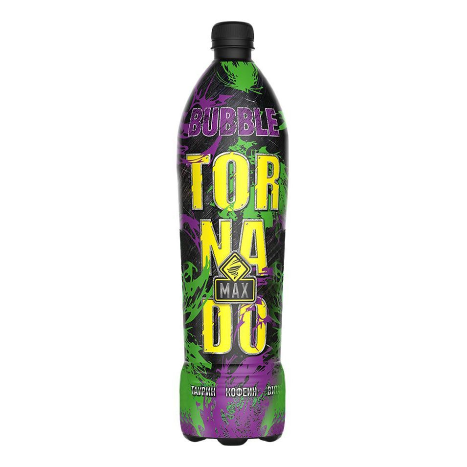 Энергетический напиток Tornado Energy Bubble газированный 1 л - купить с доставкой по выгодным ...