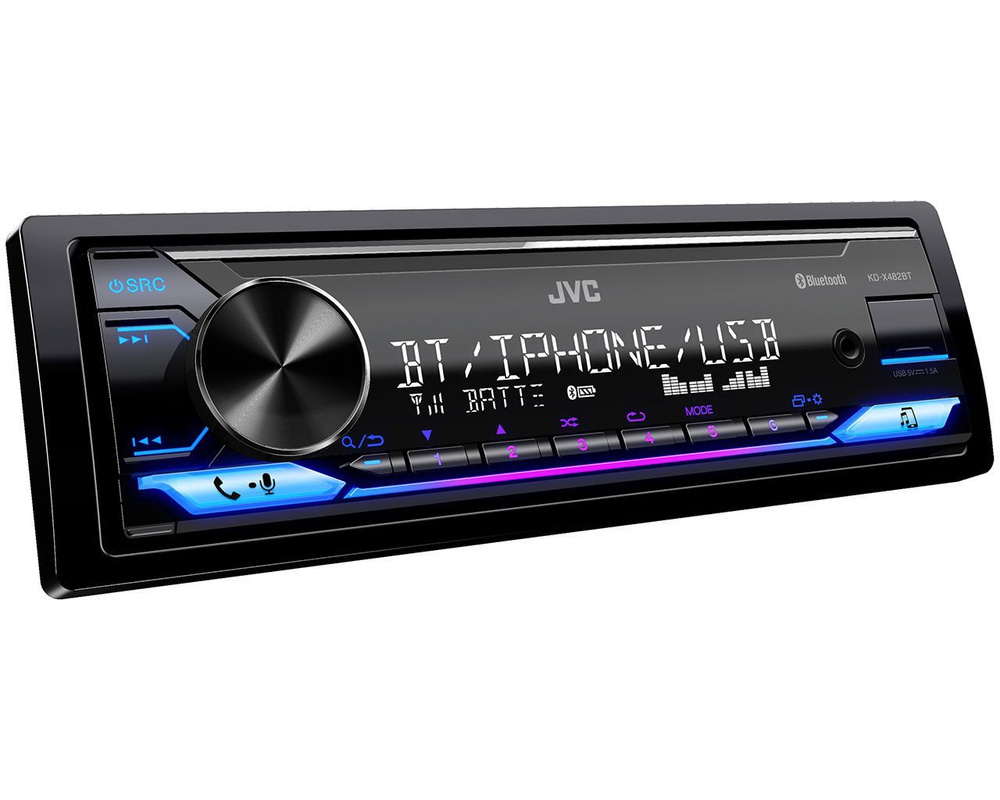 Автомагнитола JVC KD-X482BT - купить в интернет-магазине OZON с ...