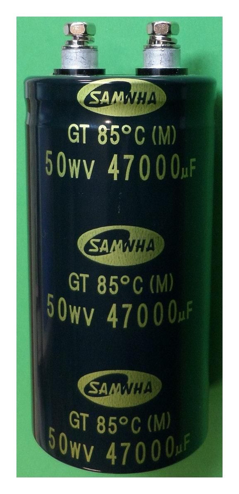 47000 мкф 50в 51х100 GT GT1H479M51100SB Screw SAMWHA конденсатор ...