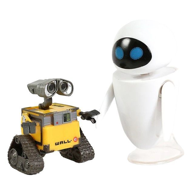 Набор фигурок Валли (6см) и Ева (10 см) из мультфильма WALL-E купить на OZON по низкой цене ...