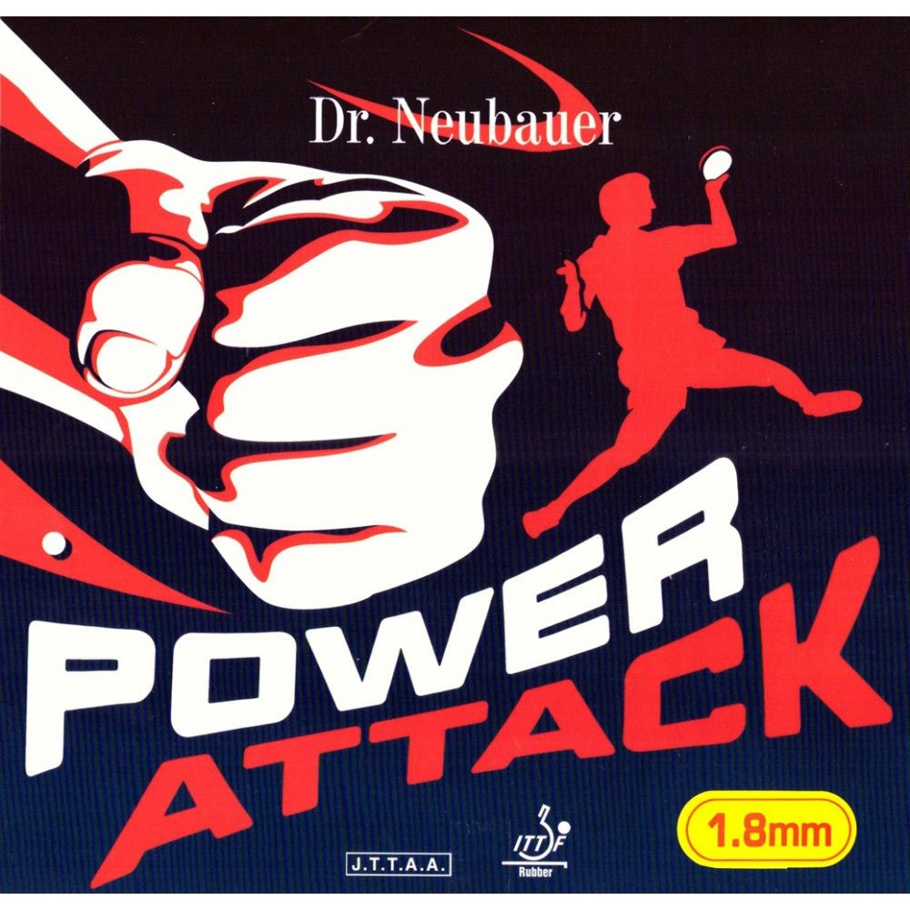 Накладка Dr. Neubauer POWER ATTACK, цвет черный, толщина 2.0 - купить с ...