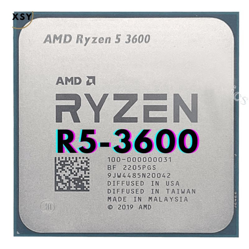 Процессор AMD AMD R5 3600 Ryzen 5, OEM (без кулера), 6 яд., 3.6 ГГц ...