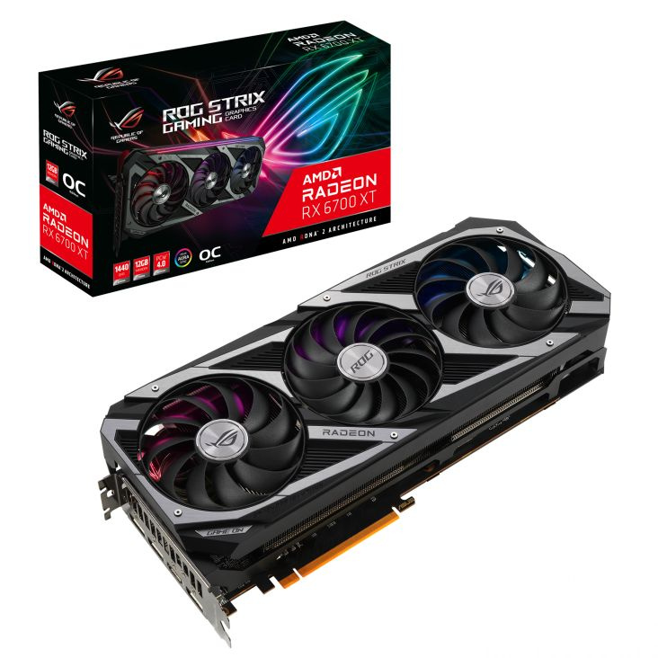 Видеокарта Radeon RX 6700 XT, 12 ГБ GDDR6 - купить по низким ценам в ...