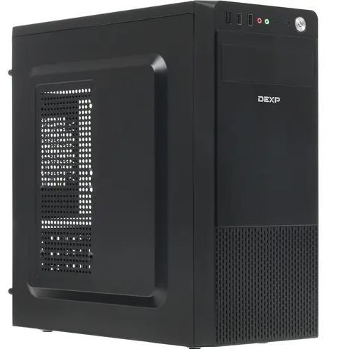 Компьютерный корпус DEXP DC-301B (DC301B / JC02) черный - купить с доставкой по выгодным ценам в ...