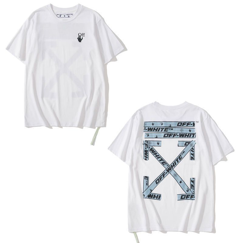 Футболка Off-White, размер 46, цвет коричнево-красный, 96% - купить по ...