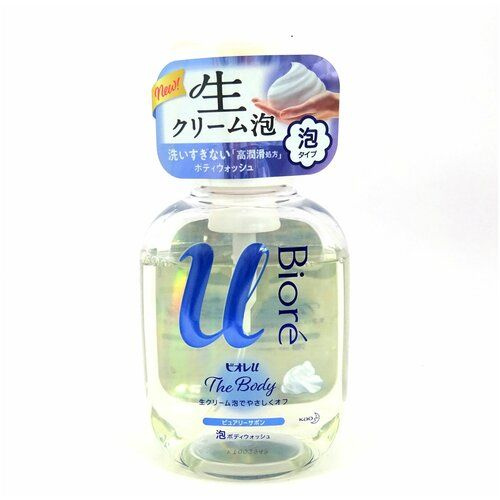 Kao Biore u The Body Foam Brilliant Bouquet Мыло-пенка для душа с цветочным ароматом 540 мл ...