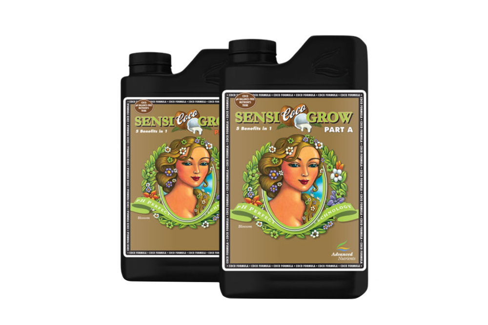 Удобрение для кокосового субстрата на рост Advanced Nutrients Sensi Coco Grow A+B (pH perfect) 1 ...