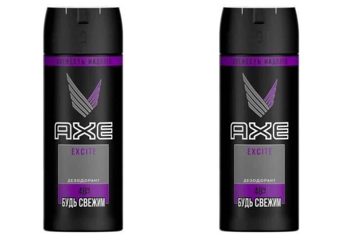Axe Дезодорант-спрей мужской "Excite", 150 мл - 2 шт - купить с ...