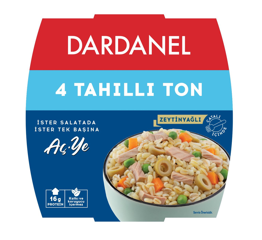DARDANEL Тунец с крупами 160 гр (4 TAHILLI TON BALIGI) - купить с ...