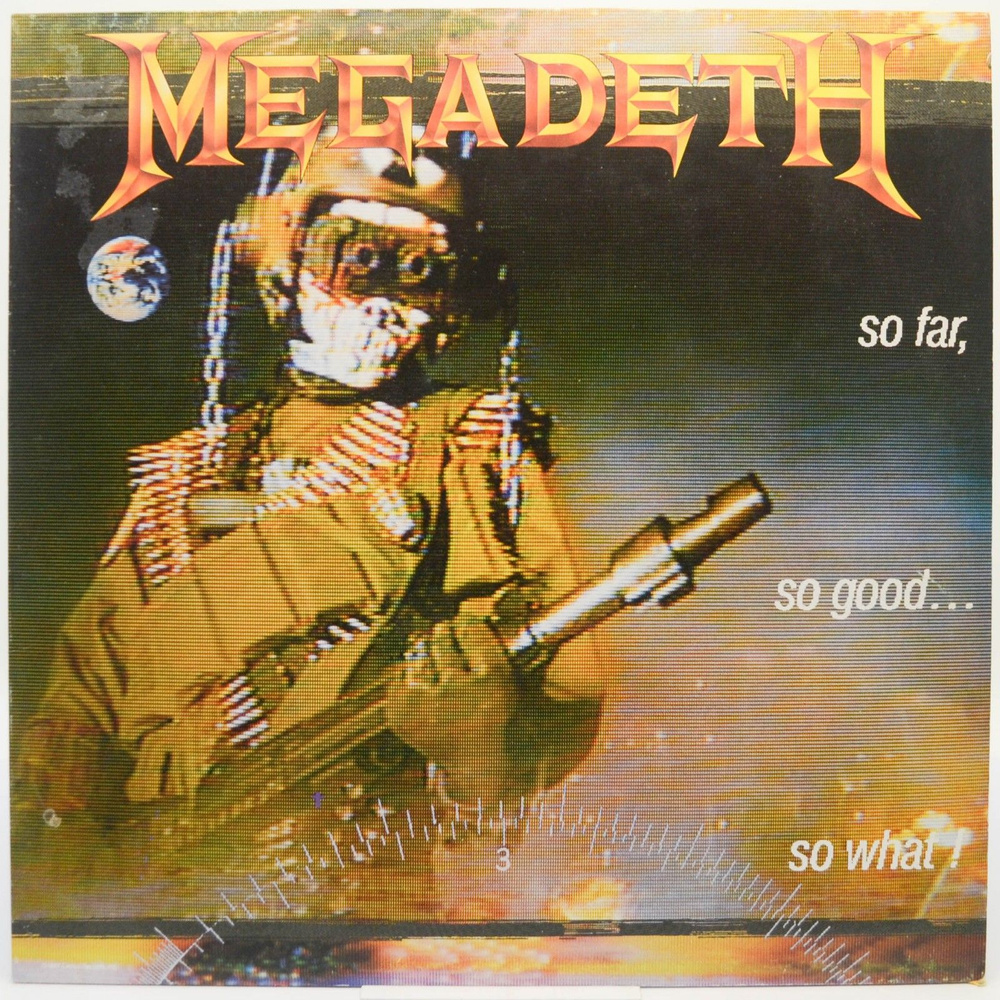 Виниловая пластинка Megadeth So Far So Good So What 1988 купить