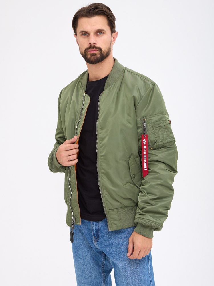 Бомбер Alpha Industries - купить с доставкой по выгодным ценам в ...
