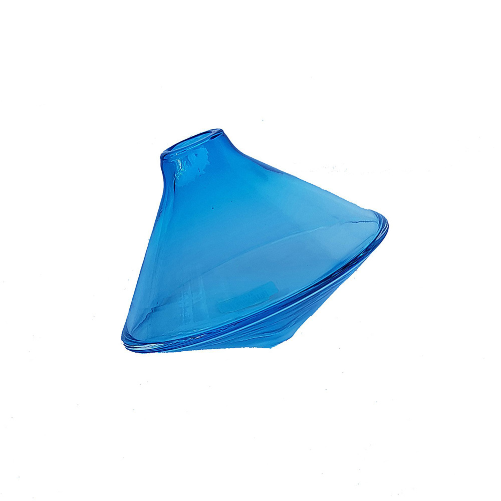 Ваза колба для цветов стеклянная голубая Patagonia - купить вазу в ...