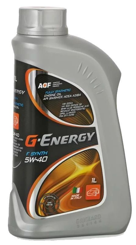 Масло моторное G-Energy 5W-40 Синтетическое - купить в интернет ...