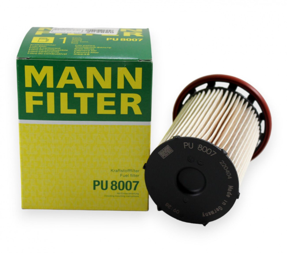 Фильтр топливный MANN FILTER VAG Mann PU8007 - купить по выгодным ценам ...