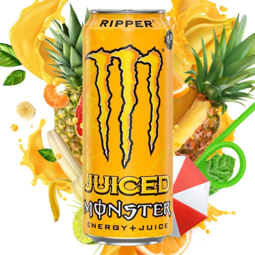 Энергетический напиток Монстер Риппер Тропические фрукты / Monster ...