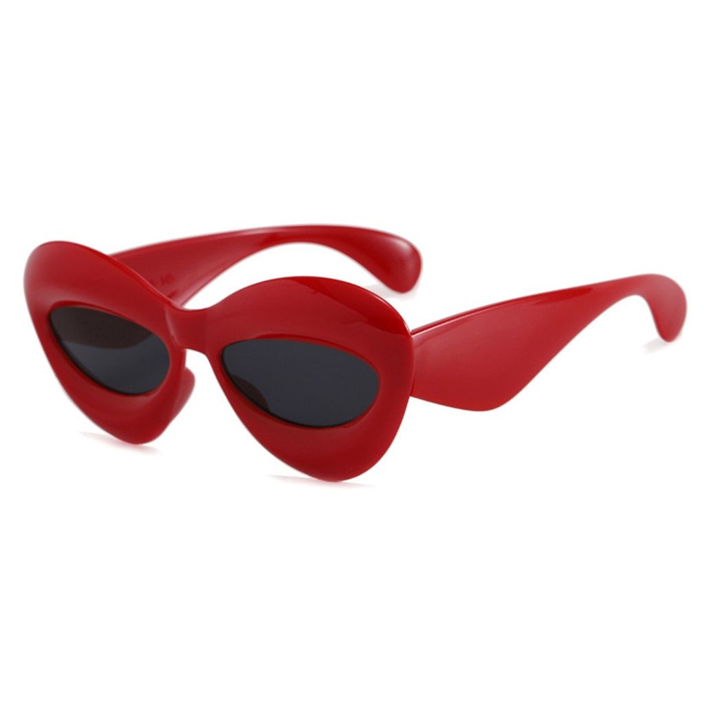 Солнцезащитные очки кошачий глаз в большой толстой оправе ET Glasses ...