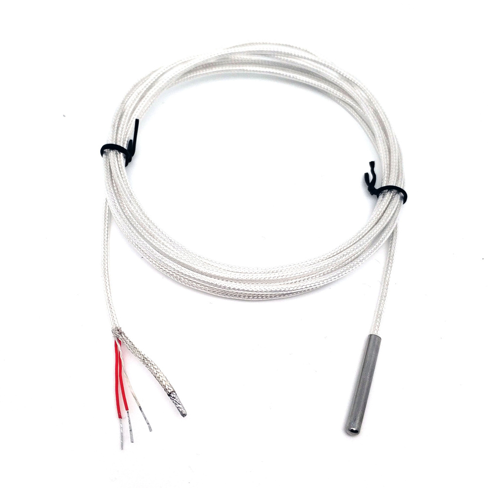 Датчик температуры PT100 4x30 мм. кабель 2 метра -60...+300C - купить с ...